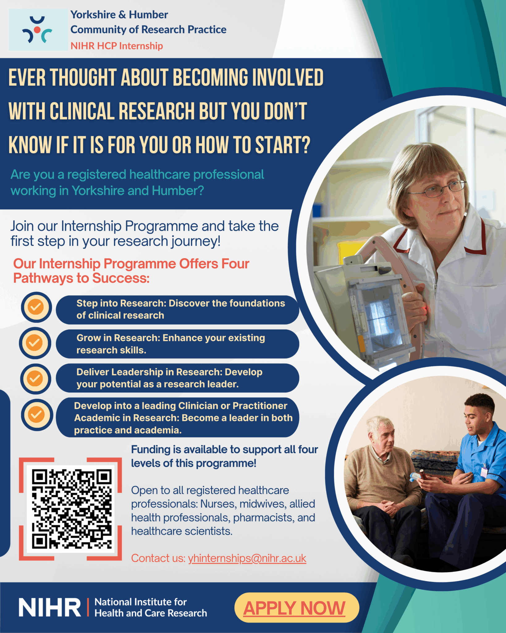 New Research Internship Programme Opens Doors for Yorkshire and Humber ...